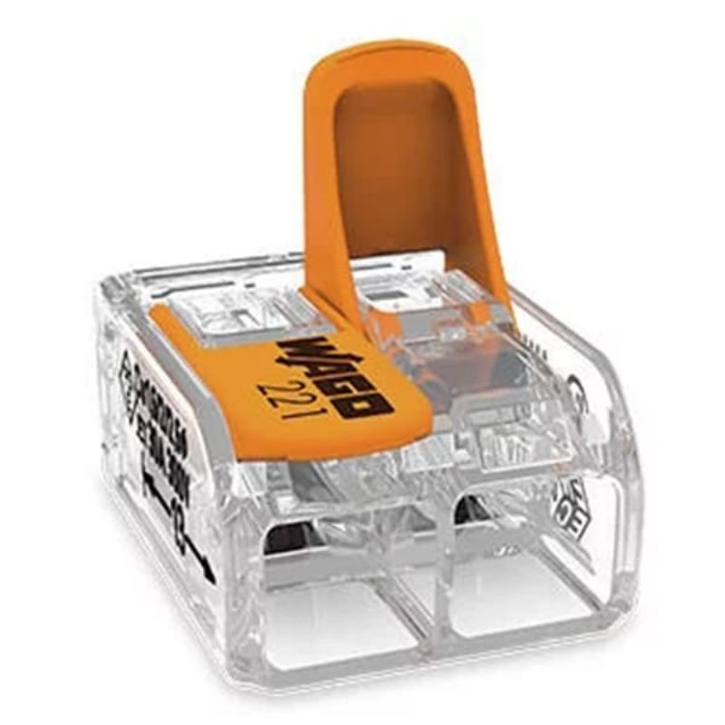 Jual Wago Wire Connector Konektor Kabel Penyambung 221-412 / 221-413 / 221-415 / 221-612 / 221 ...