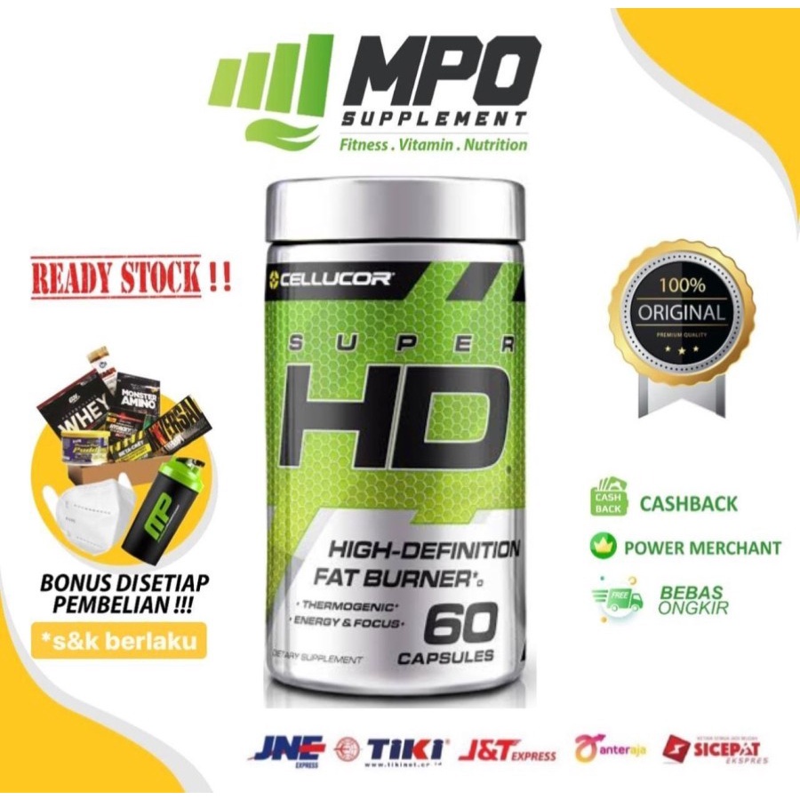 Jual Cellucor Super HD 60caps Cellucor Superhd Celucor Super HD ORIGINAL Pelangsing Diet Detoks ...
