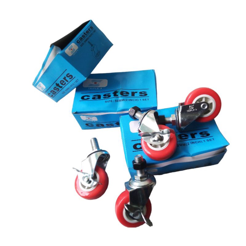 Jual Roda Caster/Trolley 2inc Triple-S | Shopee Indonesia
