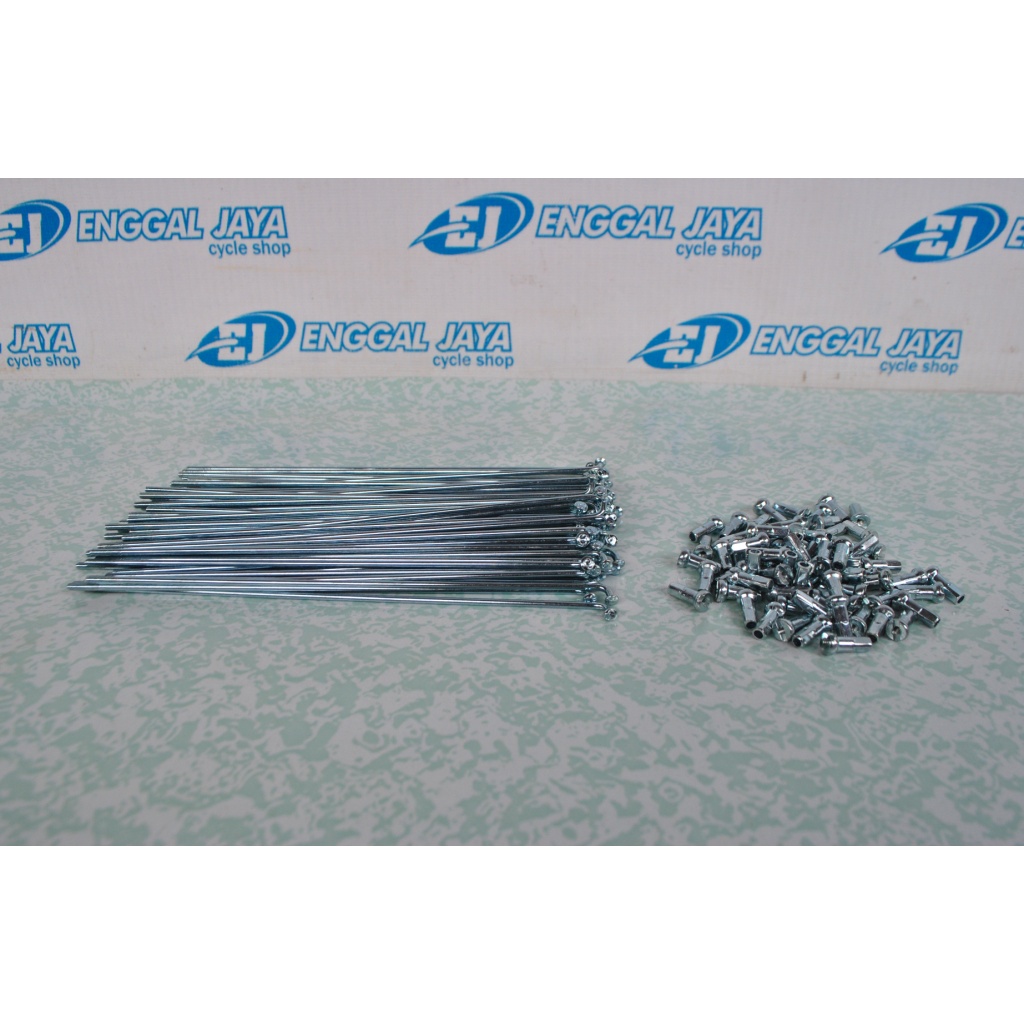 Jual Jari Jari Ruji Spoke Sepeda 16 Inch isi 72 Pcs Panjang 145mm ...