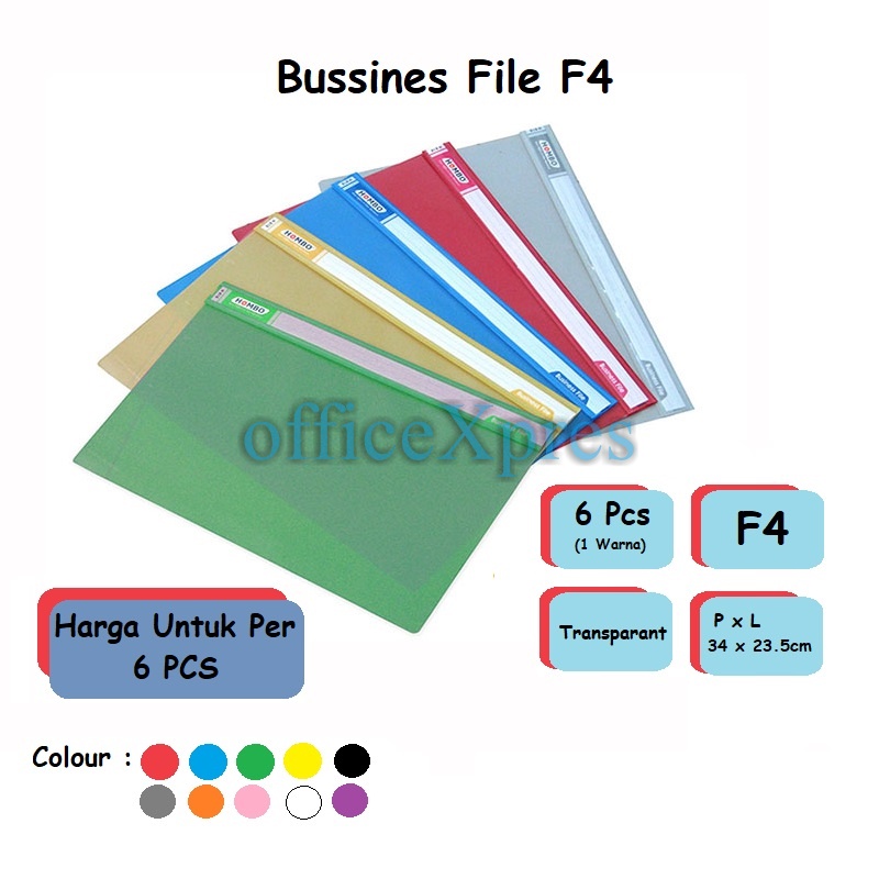 Jual Map Dokumen / Map Plastik Business File / Map Business File H818 ...