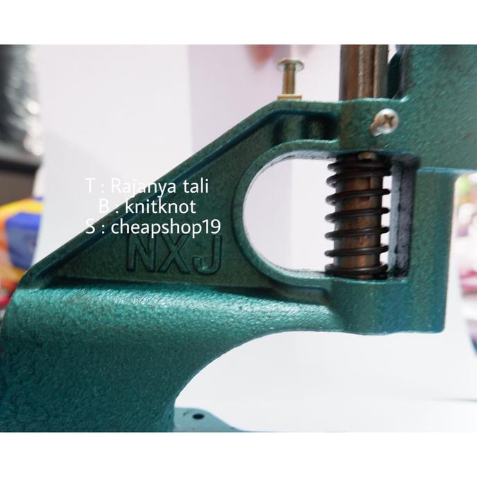Jual Talia - Hand Press Mesin Press Tangan Kancing Paku Centang Mata ...