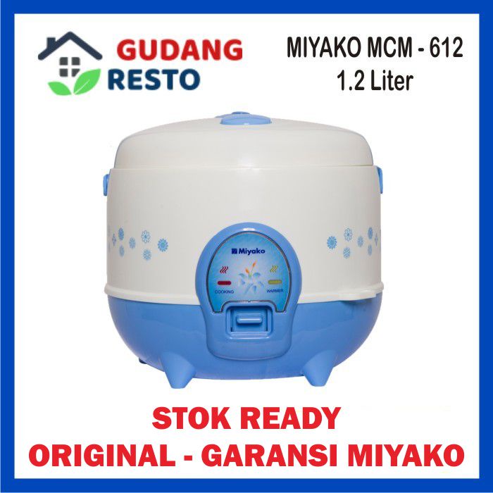 Jual Miyako Magic com 1.2 L Rice cooker MCM612 / MCM-612 / MCM 612 3 in ...