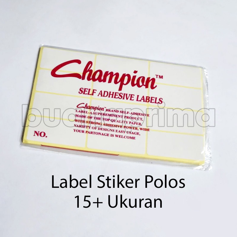 Jual Stiker Label Polos Putih Undangan 103 121 99 88 111 108 107 109 ...
