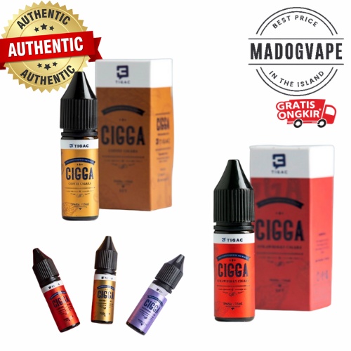 Jual Liquid Saltnic Cigga 15ml | Cigga Series 15ml by Tigac | Cigga ...
