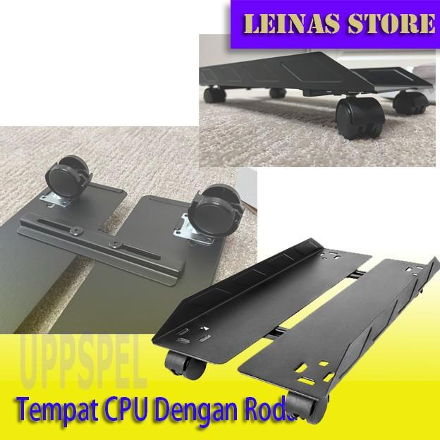 Jual Tempat CPU Dengan Roda / CPU Stand / Rak CPU Beroda | Shopee Indonesia
