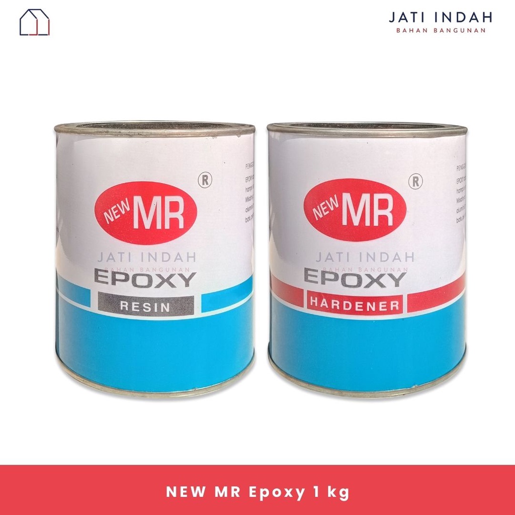 Jual NEW MR LUX 1 kg Lem Epoxy Resin+Hardener Serbaguna utk Kayu Besi ...