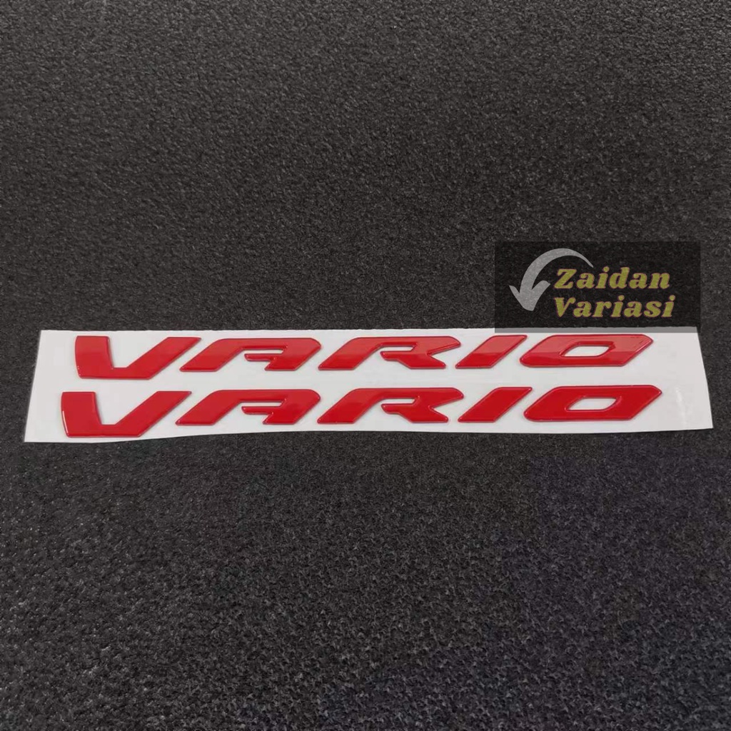 Jual Stiker Emblem Vario 160 Sticker Logo Timbul Full Body Cbs Abs ...