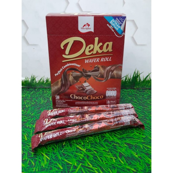 Jual Deka wafer roll 1 box isi 24 pcsdengan varian rasa choconut dan ...