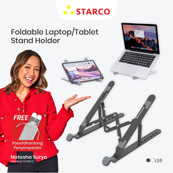 Jual Meja Starco Laptop Stand Tablet Stand Holder Dudukan Laptop Meja ...