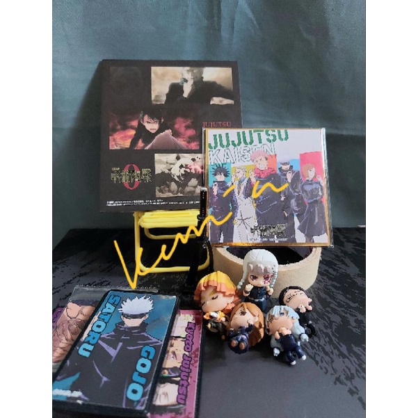 Jual Set jujutsu no kaisen dan kimetsu no yaiba mini figure. [Free set ...