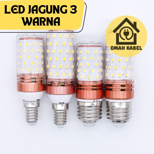 Jual LAMPU LED 3 WARNA 12W | Shopee Indonesia