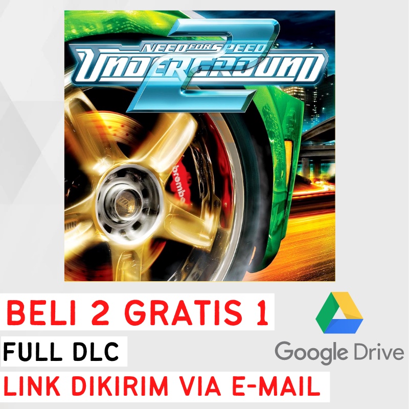 Jual NEED FOR SPEED UNDERGROUND 2 - NFS UNDERGROUND 2 - GAME PC - GAME ...