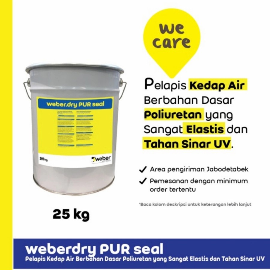 Jual MU Weber Dry PUR Seal Waterproofing PU System 25kg | Shopee Indonesia