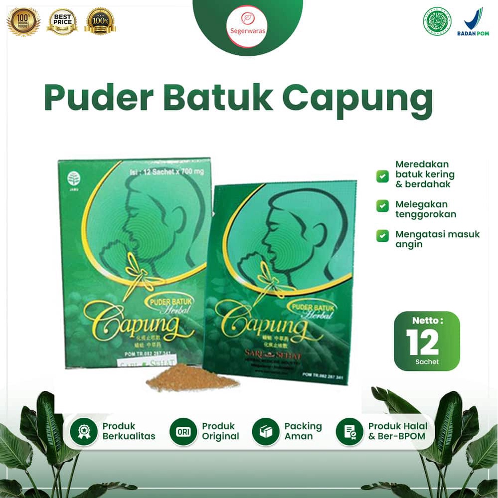 Jual Puder Batuk Cap Capung- Obat Batuk Herbal Mengobati Batuk Kering ...