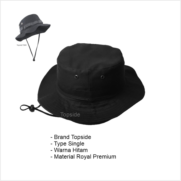Jual Topi Rimba Gunung Kanvas Royal Polos Pria Wanita Termurah | Shopee ...
