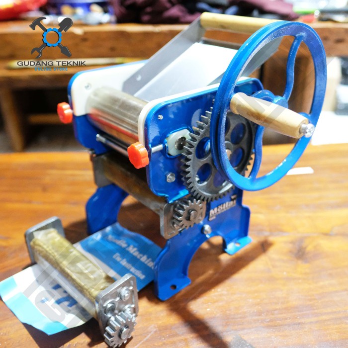 Jual Mesin Gilingan Mie MANUAL ET150-4DD MOLLAR / Noodle Maker Mesin Cetak Mie Pasta Manual ...