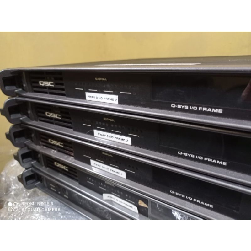 Jual QSC Q-SYS I/O FRAME second bekas | Shopee Indonesia