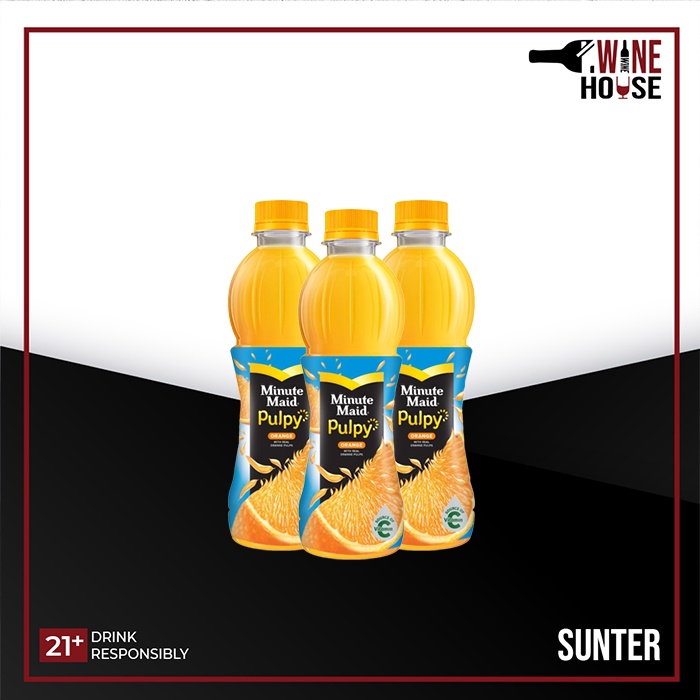 Jual Minute Maid Pulpy Orange (300ml x 3 Bottles) | Shopee Indonesia