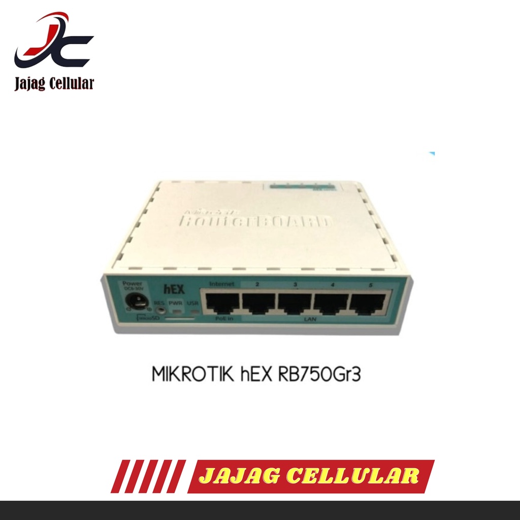 Jual MIKROTIK ROUTERBOARD RB750-GR3 port lan 5 antena eksternal ...