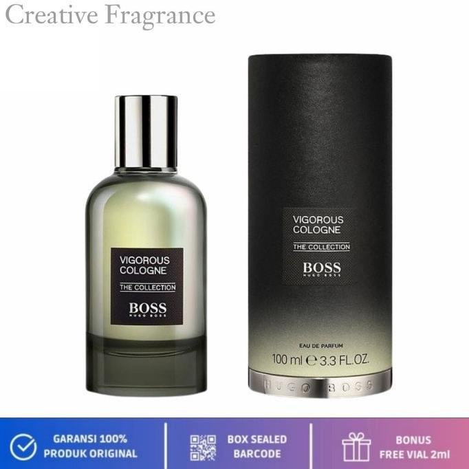 Jual Hugo Boss Vigorous Cologne Edp 100Ml Original Full Set | Shopee ...