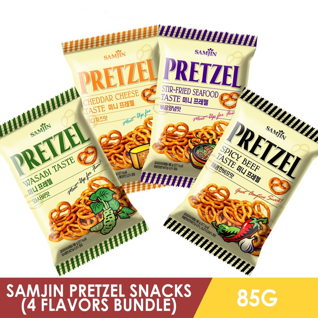 Jual Snacks SAMJIN Pretzel asal Korea isi 85gram - Terenak Termurah ...