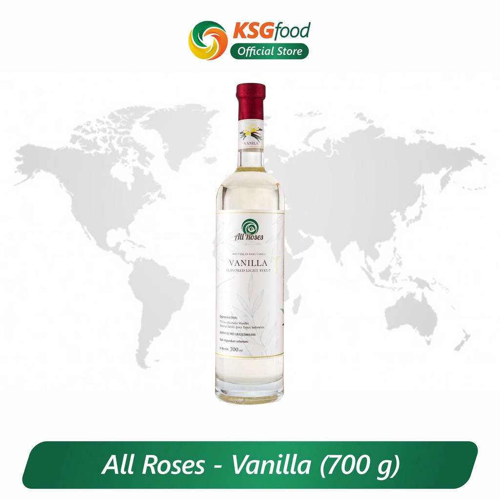 Jual ALL ROSES VANILLA SYRUP | Shopee Indonesia