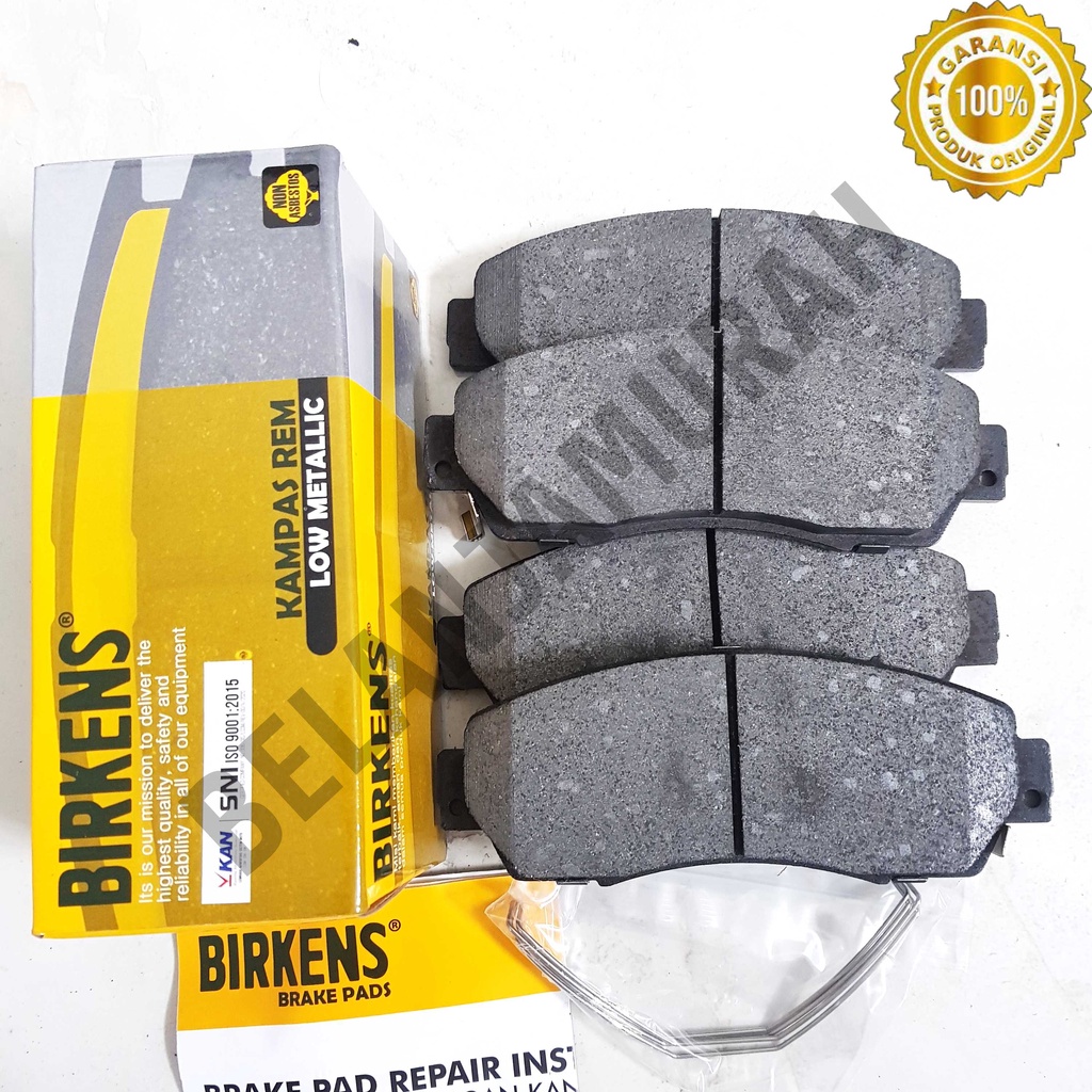 Jual Brake Pad / Kampas Rem Depan Honda CRV New / Turbo Asli 100% Birkens 45022-SHJ-A50 | Shopee ...