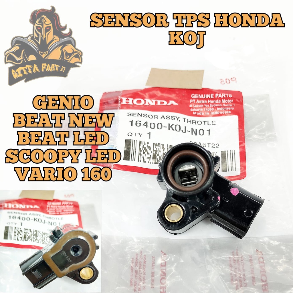 Jual SENSOR TPS HONDA KOJ KUALITAS ASLI ORIGINAL HONDA AHM PRESISI ...