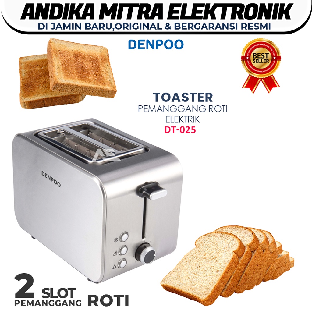 Jual Oven Toaster Pemanggang Roti Elektrik DT 025 D Pemanggang Praktis ...