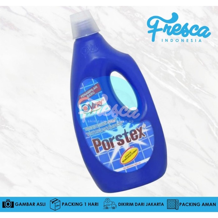 Jual Yuri Porstex Prostex 1000ml / 1 Liter Biru Pembersih Lantai ...