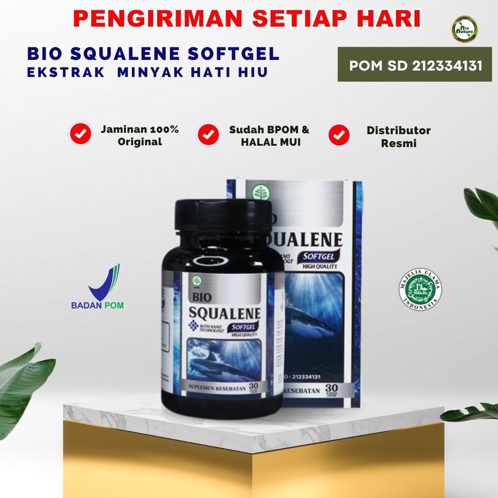 Jual Bio Squalene Original Minyak Hati Ikan Hiu - Dikirim Langsung Dari ...