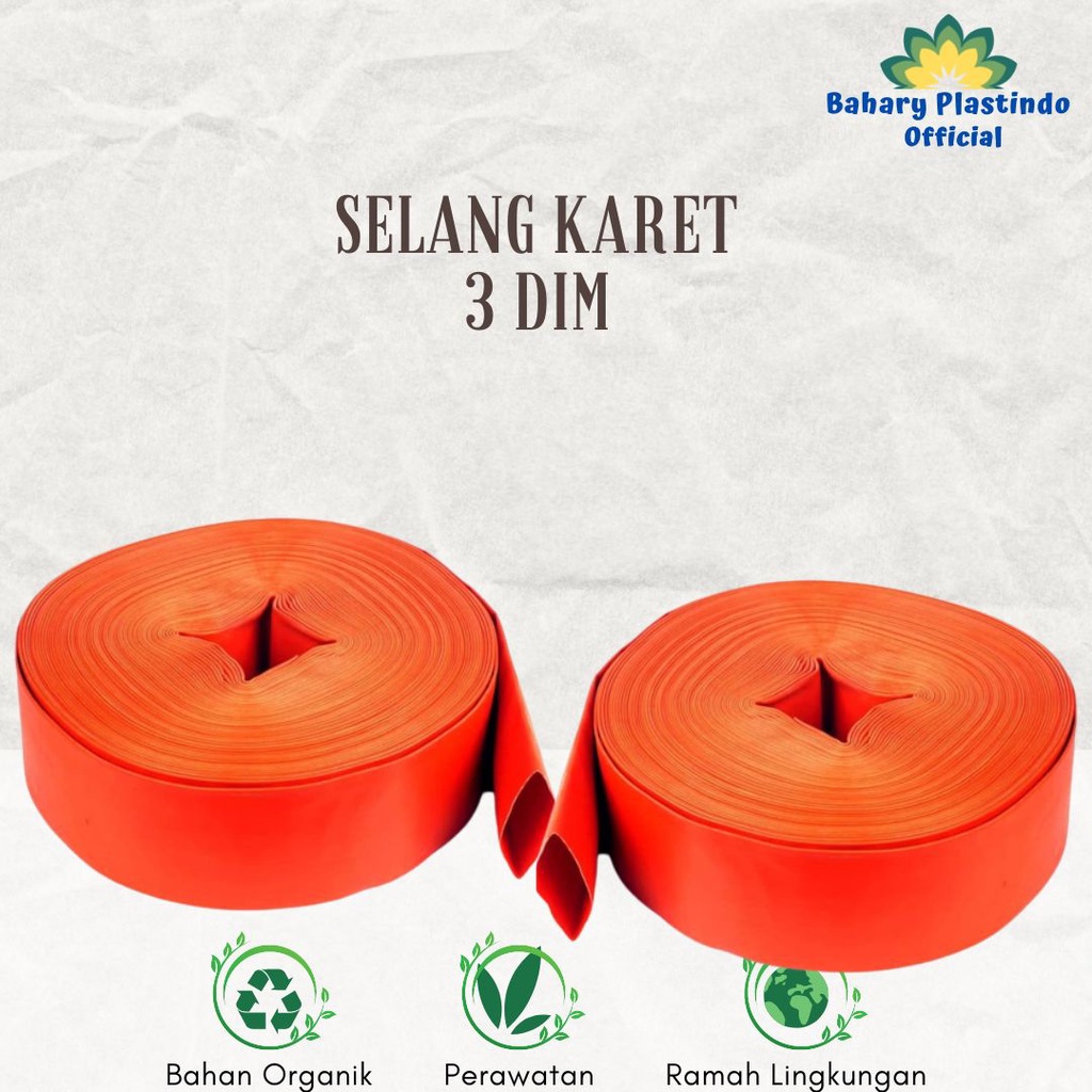Jual Selang Air Karet 3 Dim x 50 Meter | Shopee Indonesia
