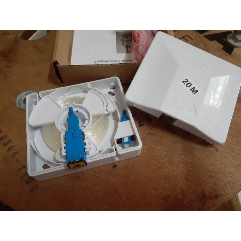 Jual ROSET fiber optik SC / Kabel Indoor Transparan (20M) | Shopee ...
