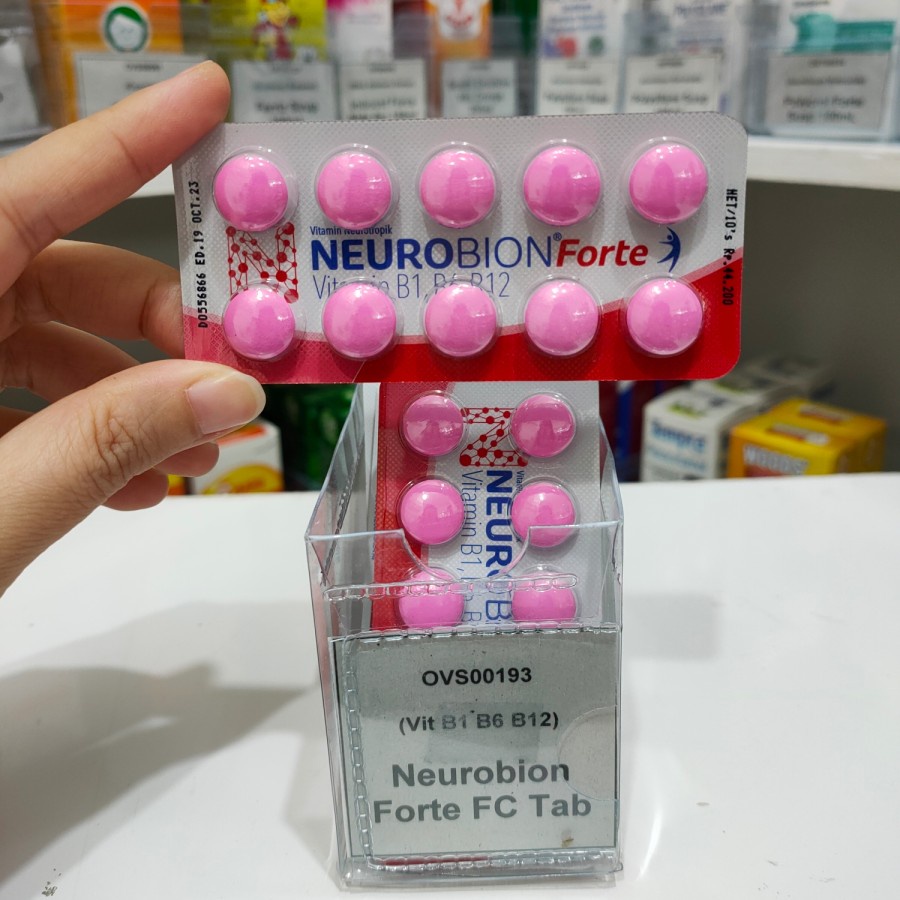 Jual Neurobion Forte Strip Isi 10 Tablet Obat Original | Shopee Indonesia