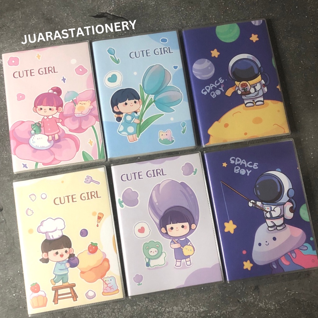 Jual 1578- Notebook Mini Premium Boy or Girl / Note Book Diary Diari ...