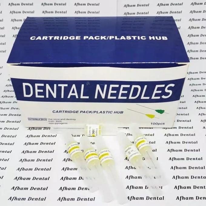 Jual Dental Needle Jarum Anastesi Citoject Ukuran 21Mm 30G | Shopee ...