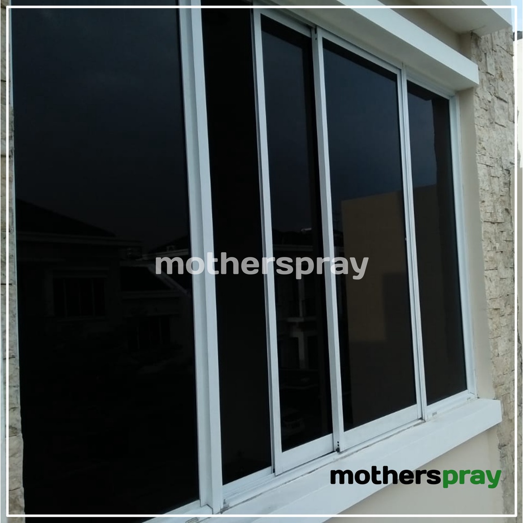 Jual Stiker Kaca Film Peredam Panas Riben Rayben Hitam untuk Rumah ...