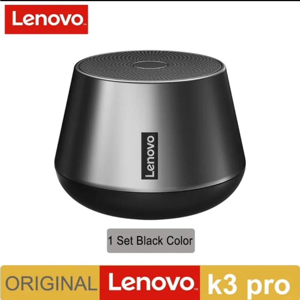 Jual THINKPLUS LENOVO K3 Pro BLUETOOTH PORTABLE SPEAKER STEREO WIRELESS ...