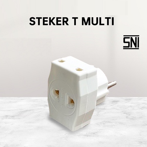 Jual Steker T Multi Jek Cabang ( Colokan-T 3 Cabang) 10A/16A 250V ...