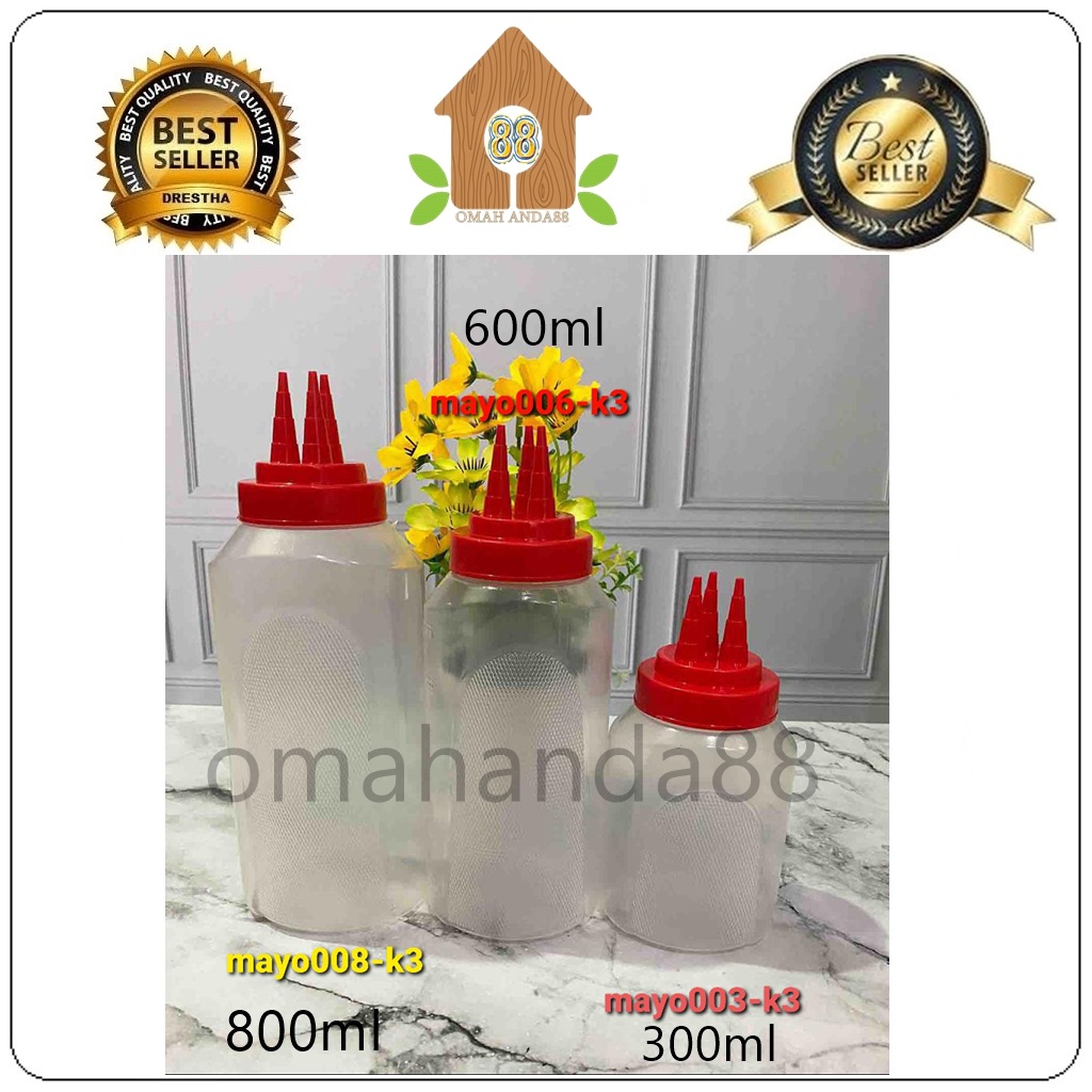 Jual Omahanda88 Botol mayones mayonaise 800 ml MAYO008 | Shopee Indonesia