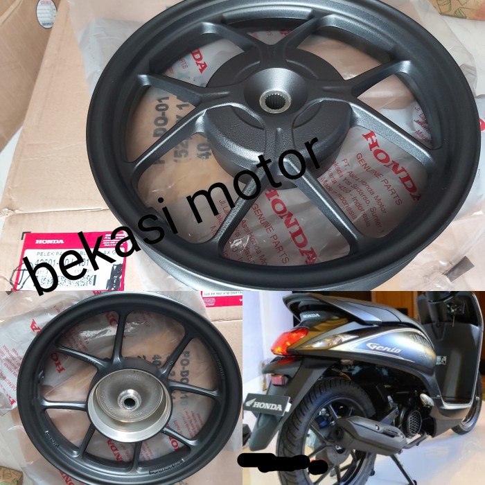 Jual Wheel Rear Velg Belakang Honda Genio Beat K1A Original K0J ...