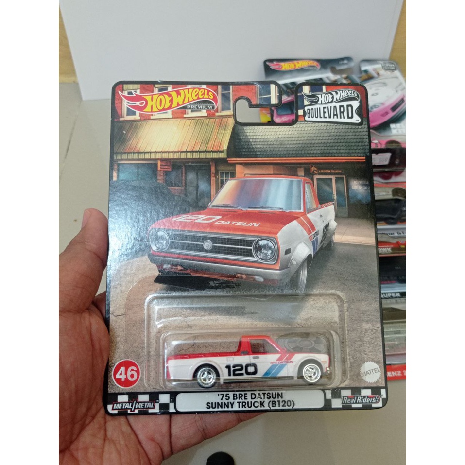 Jual Hot Wheels Premium 75 BRE Datsun Sunny Truck B120 miniatur mobil harga murah | Shopee Indonesia