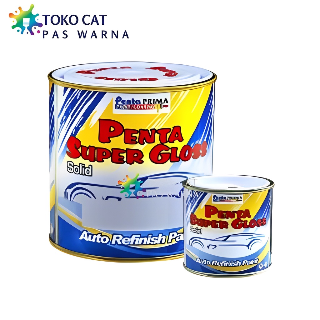 Jual Cat Duco / Cat Mobil PENTA SUPER GLOSS SOLID - 1 Liter | Shopee ...