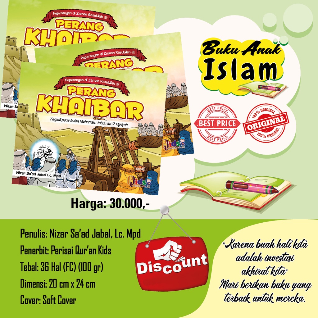 Jual (PQ) Perang Khaibar: Peperangan di Zaman Rasulullah Perisai Quran ...