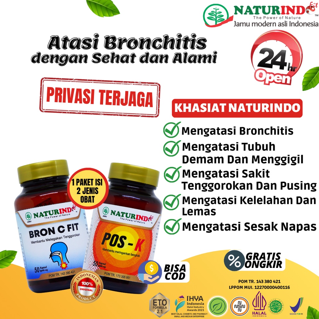 Jual Herbal Obat Bronchitis Bronkitis Radang Infeksi Saluran Nafas ...