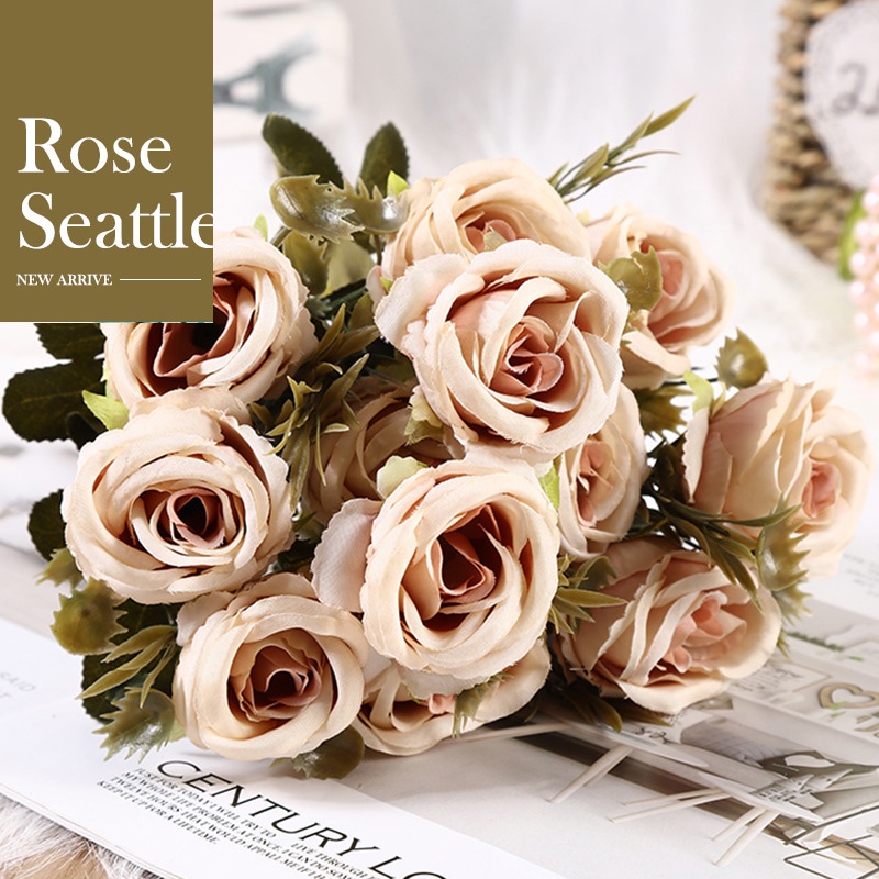 Jual Bunga Mawar Duri Persian x6 Artificial | Shopee Indonesia