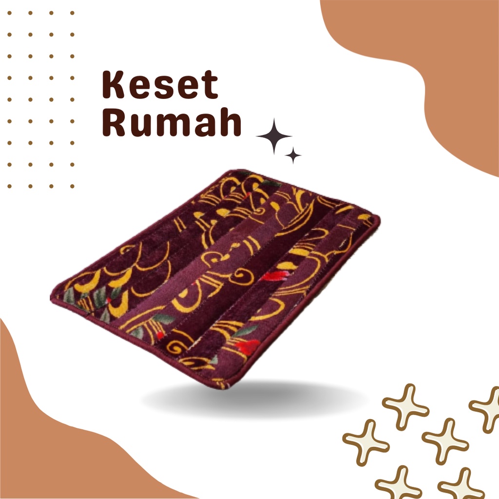 Jual Keset Kaki Rumah Interior Penyerap Air Dan Debu | Shopee Indonesia
