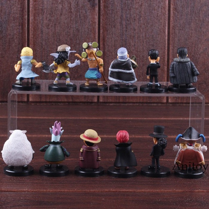 Jual MUST HAVE!! 12 PCS ACTION FIGURE ONE PIECE LUFFY ZORRO- MAINAN ...