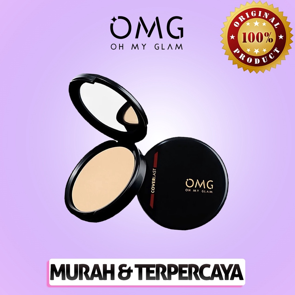 Jual OMG Oh My Glam Coverlast Two Way Cake 12g / Bedak Padat Kontrol ...